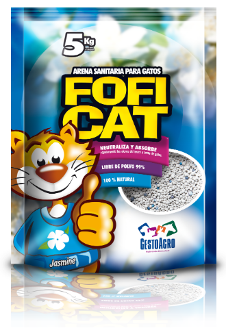 Arena Fofi Cat Jasmine x 5 Kg| guau.com.co