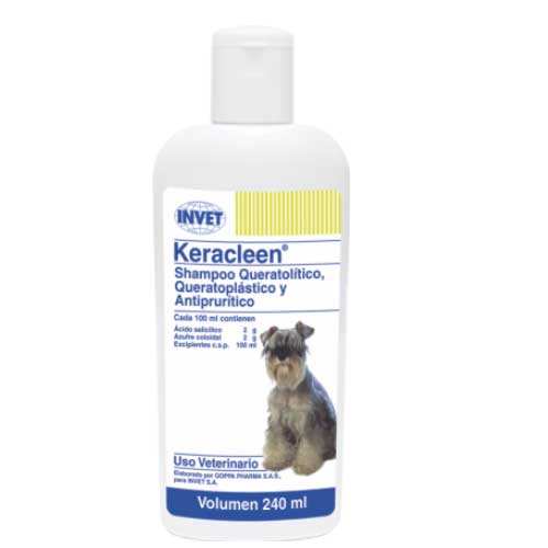 SHAMPOO KERACLEEN X 240 ML| guau.com.co